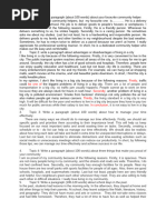 Examples of Short English Paragraphs | PDF | Zoo | Test (Assessment)