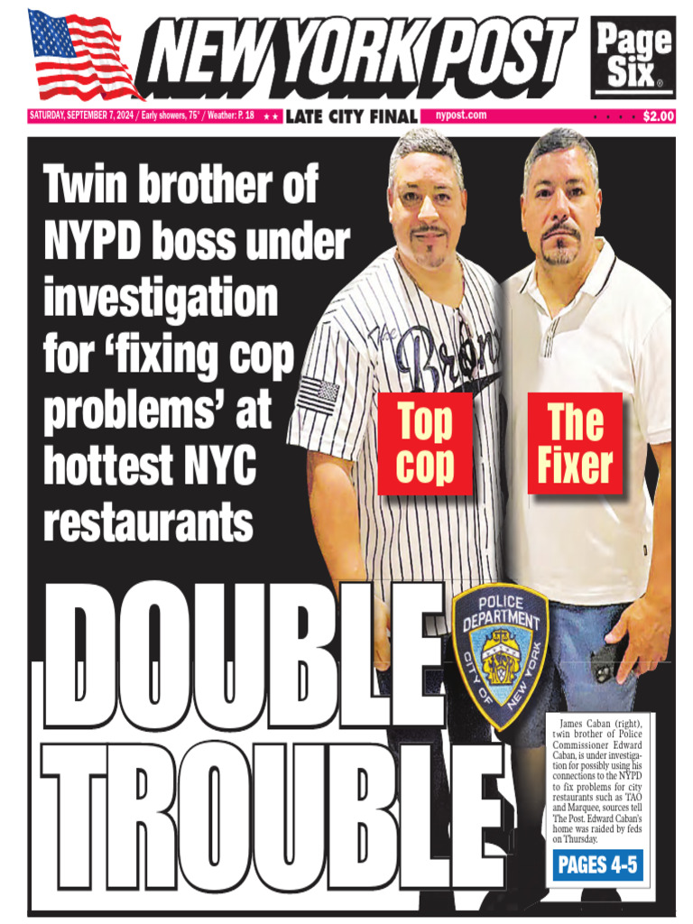 New York Post - September 7, 2024 | PDF