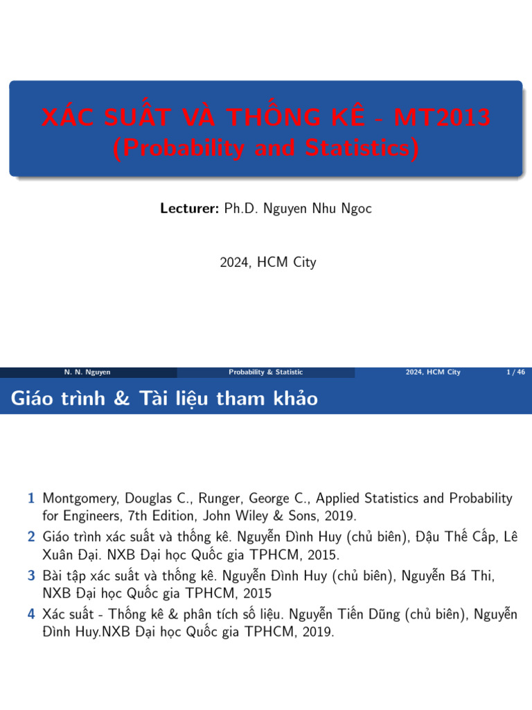 Chap1 DaiCuongVeXS | PDF