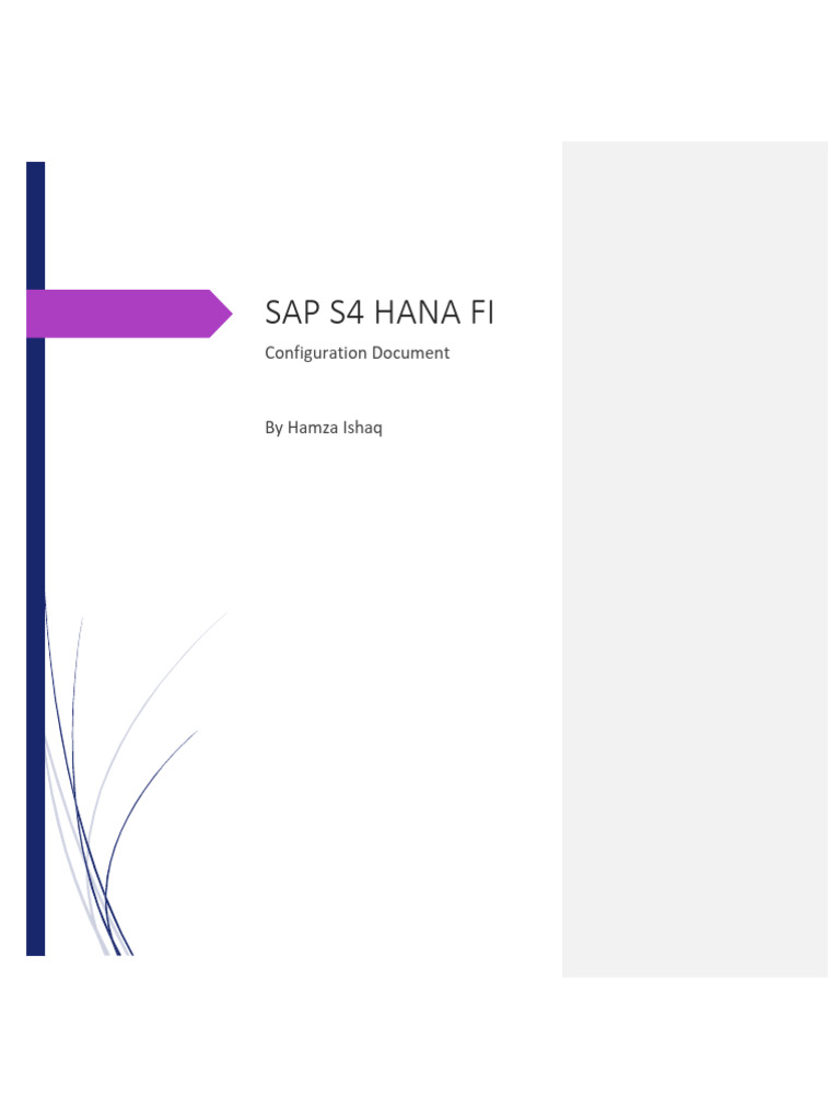 SAP FICO Configuration Project (Hamza Ishaq) | PDF | Retained Earnings | Taxes