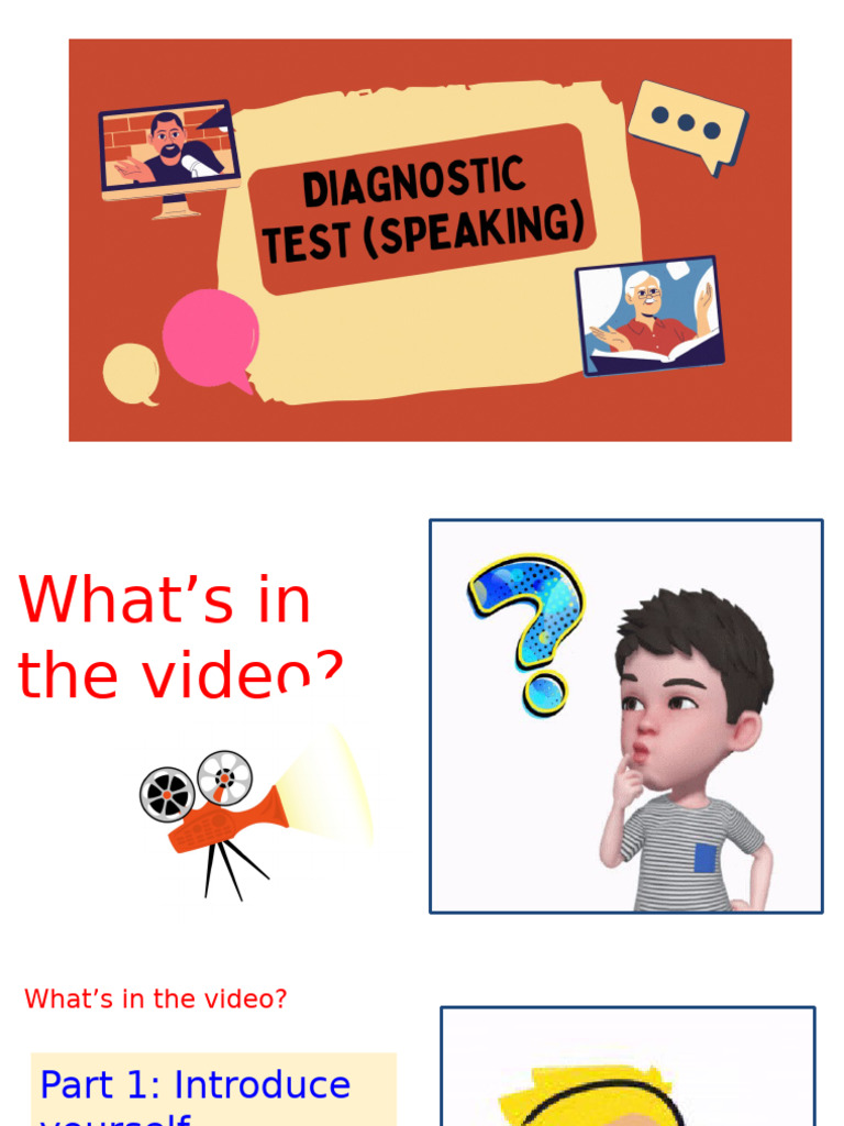 PPT S7 Diagnostic Speaking Instructions-2 | PDF