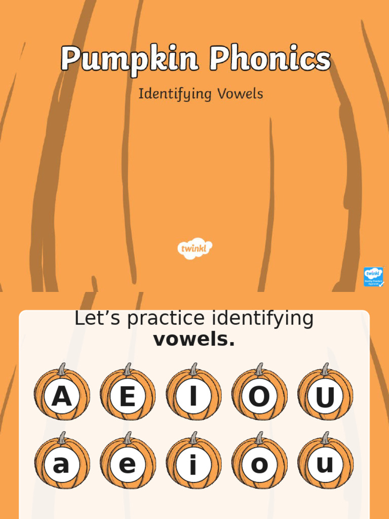 Us T 252270 Pumpkin Phonics Vowels Interactive Powerpoint Ver 1 | PDF ...