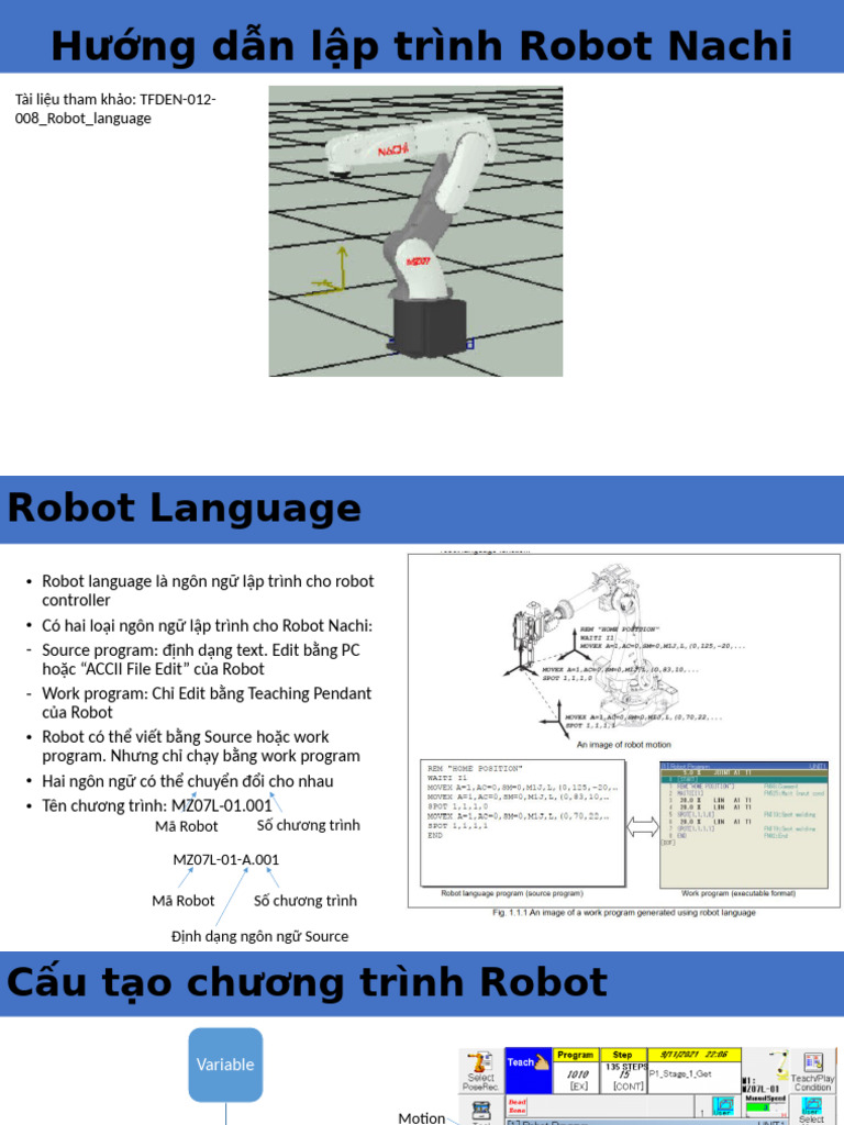 Robot Language | PDF
