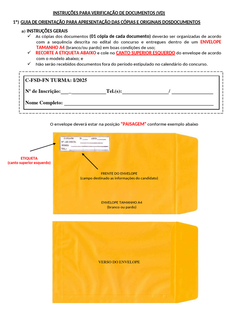 Procedimentos para VD | PDF | Brasil