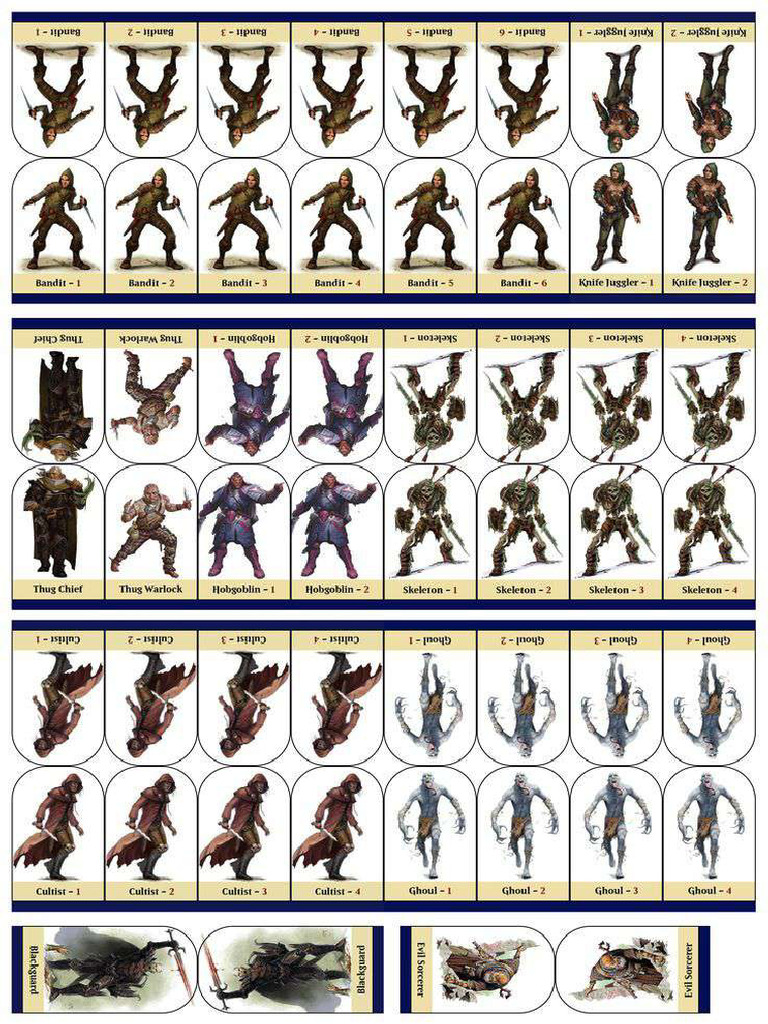 tokens rpg de mesa | PDF