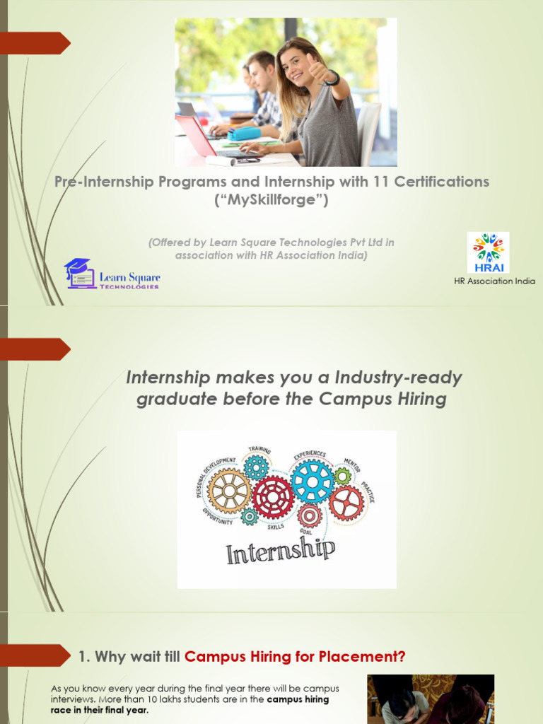 LST PRE-INTERNSHIP PROGRAM AND INTERNSHIP DETAILS | PDF | Computer ... LST PRE-INTERNSHIP PROGRAM AND INTERNSHIP DETAILS | PDF | Computer ...