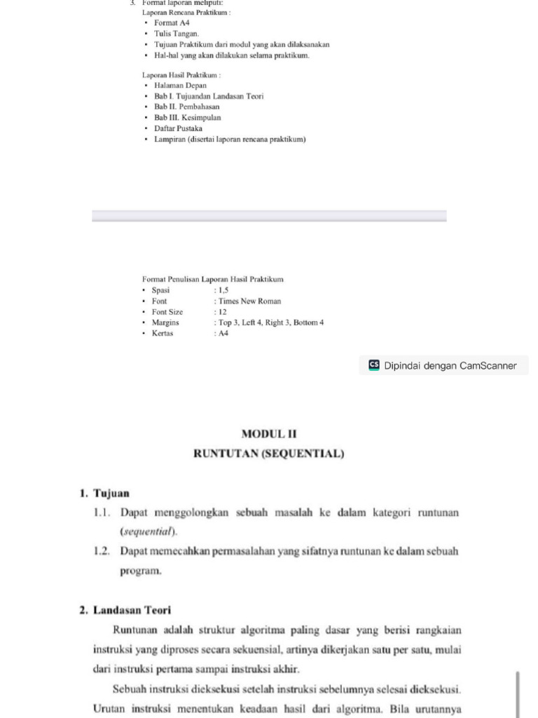 Laprak Modul 2 | PDF