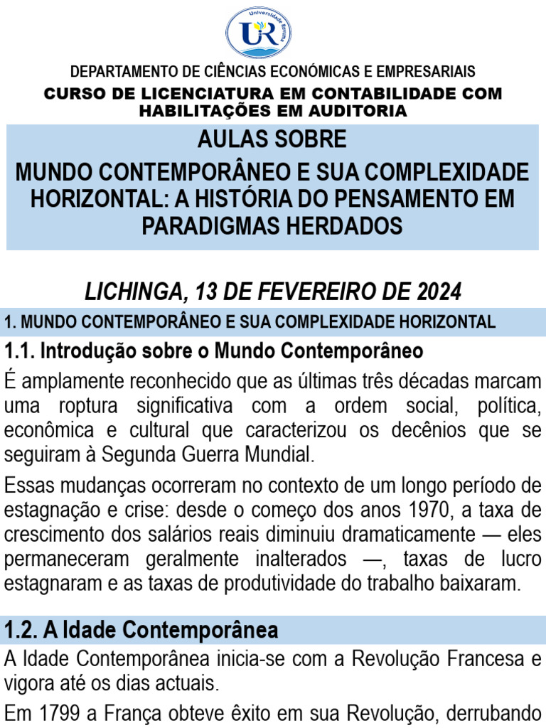 Paradigmas da Ciência e Educação Contemporânea | PDF | Science | Pedagogia