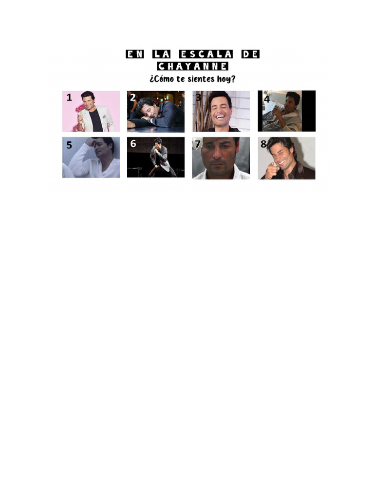 Escala Chayanne | PDF