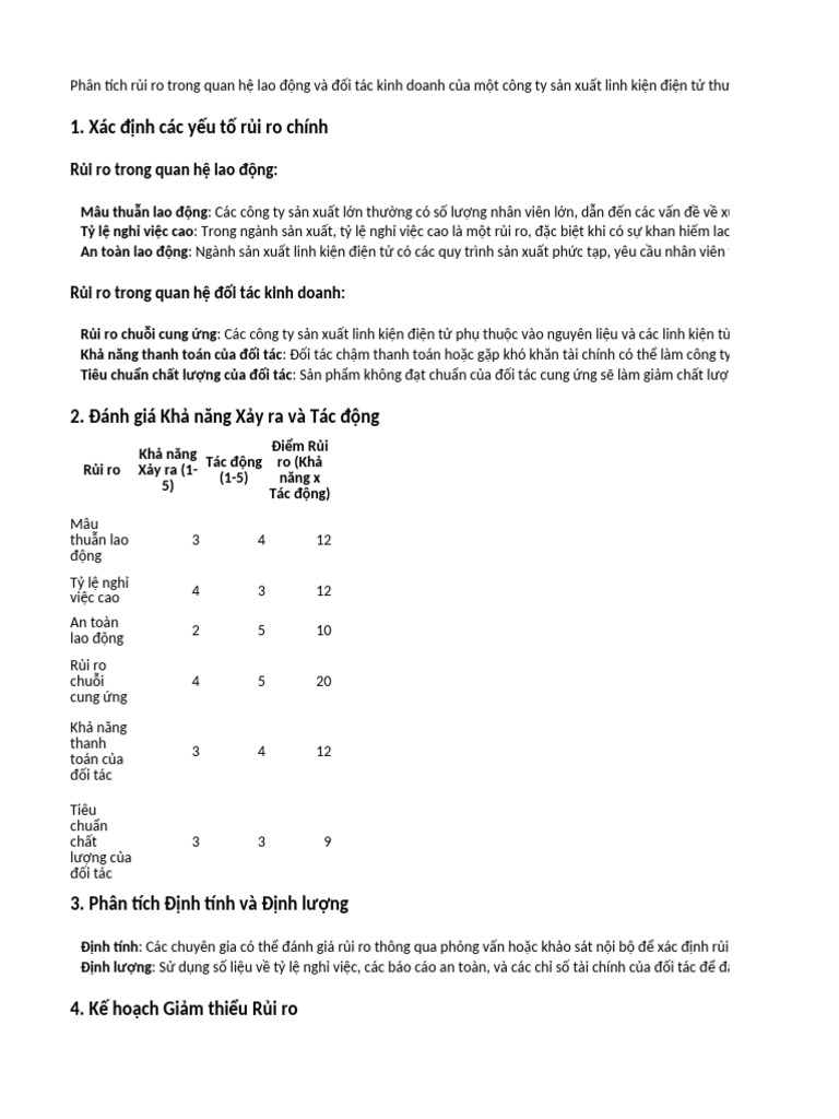 Cong Ty San Xuat Linh Kien | PDF