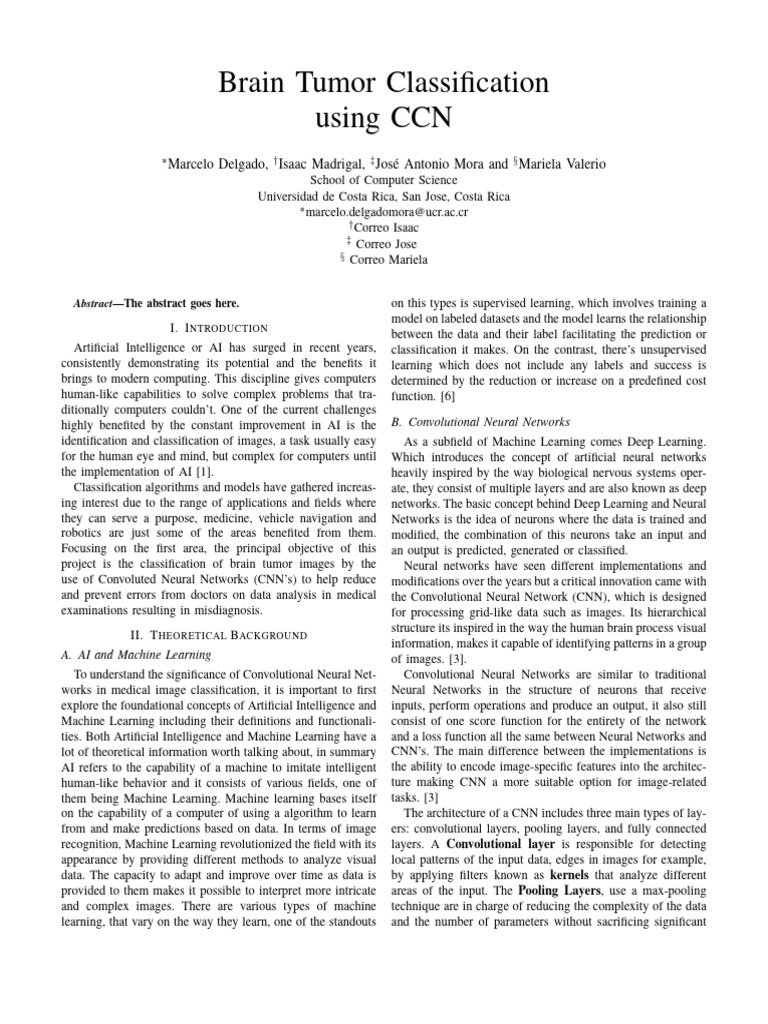 IEEE Bare Demo Template For Conferences | PDF | Artificial Neural ...