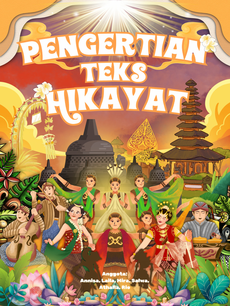 Poster Pengertian Teks Hikayat 20241017 083531 0000 | PDF
