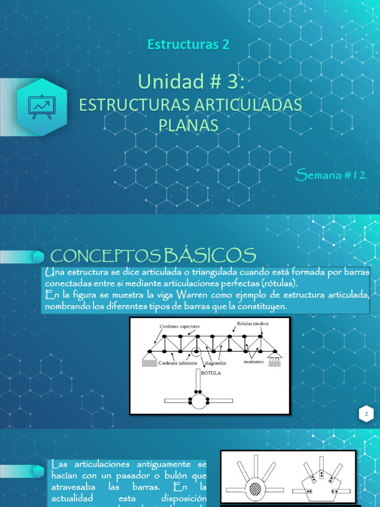 Estructuras 2 -Semana 12 | PDF | Braguero | Ingeniería mecánica