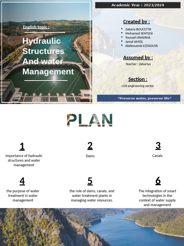 Hydraulic Structures | PDF | Water Purification | Dam