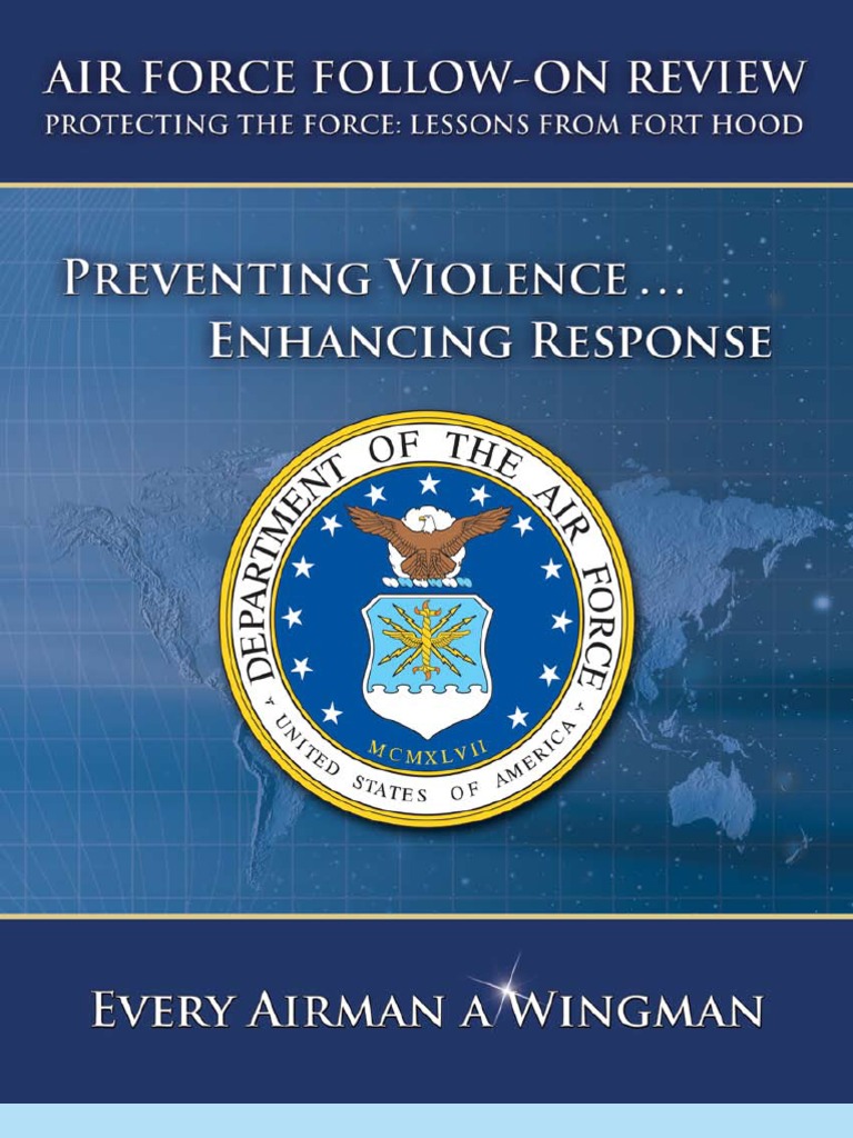 Air Force Follow-On Review: Protecting The Force, Lessons From Fort ...