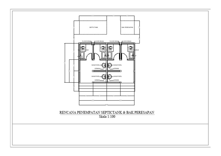 Plumbing Fixtures and Septic Layout | PDF
