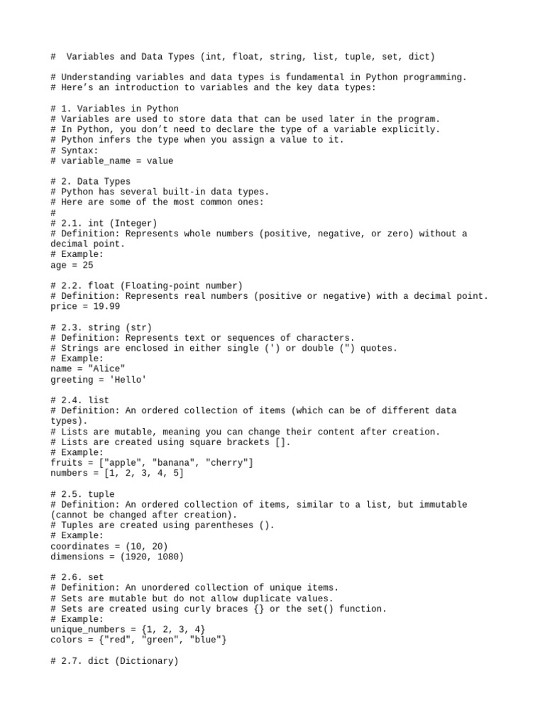 Python Basic | PDF | Control Flow | String (Computer Science)