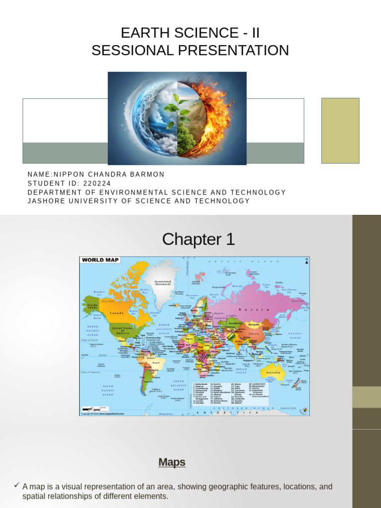 Earth Science 2 Sessional | PDF | Map | Topography