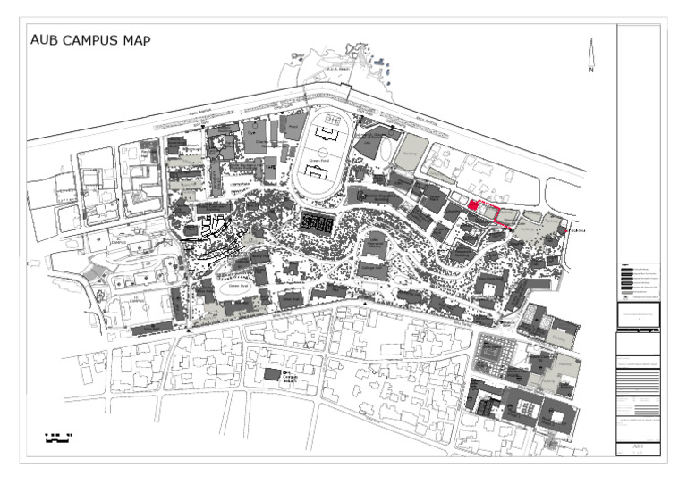Aub Map Pdf