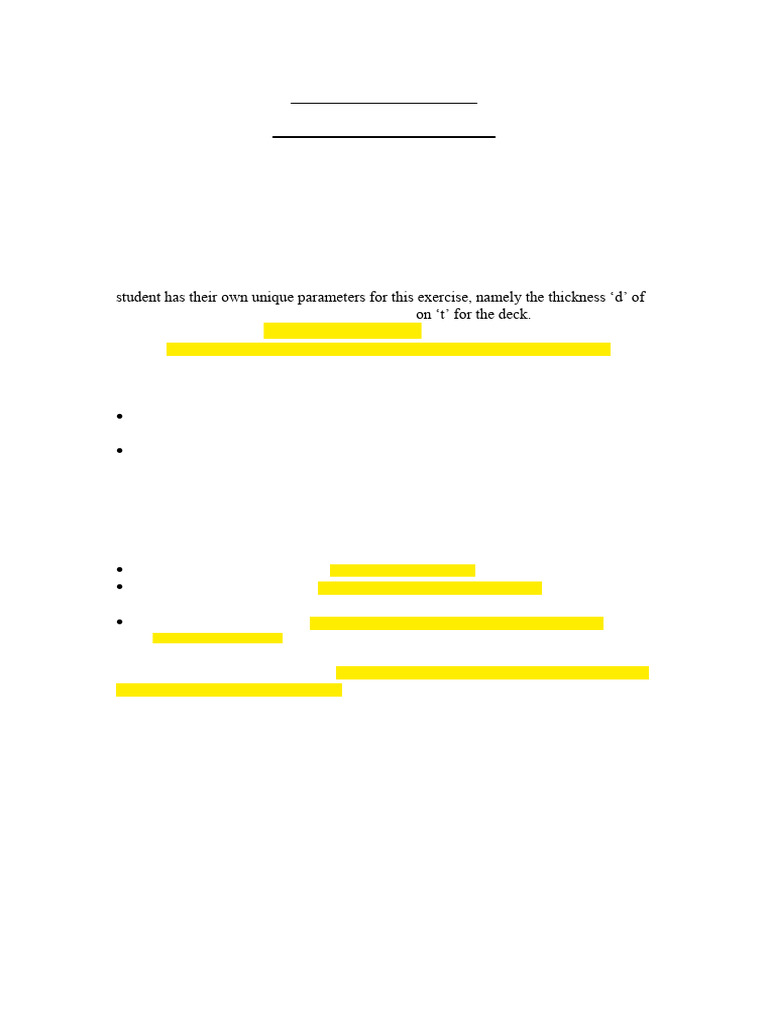 Tapered Bridge CW1 Brief-2024-25 | PDF | Column | Stress (Mechanics)