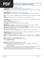 Algo-python | PDF | Structure de contrôle | Python (Langage de programmation)