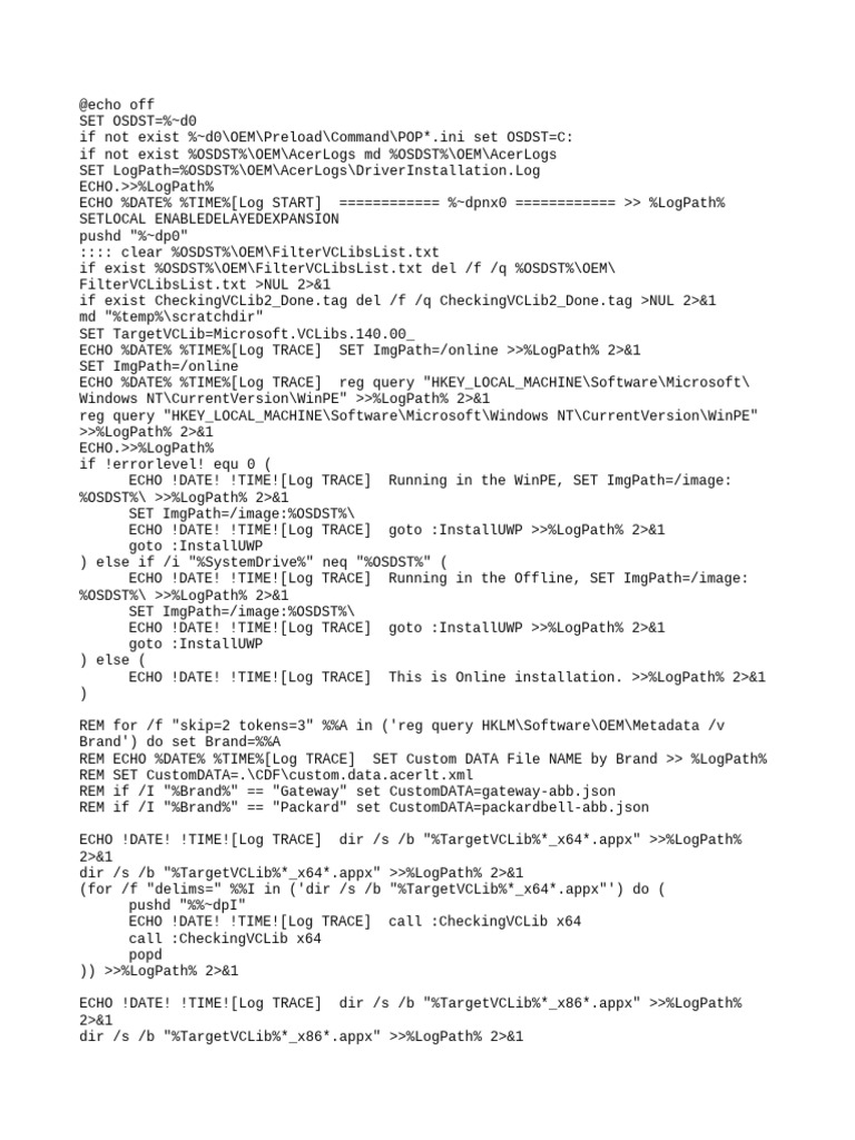 Install_UWP | PDF | Windows Registry | Software