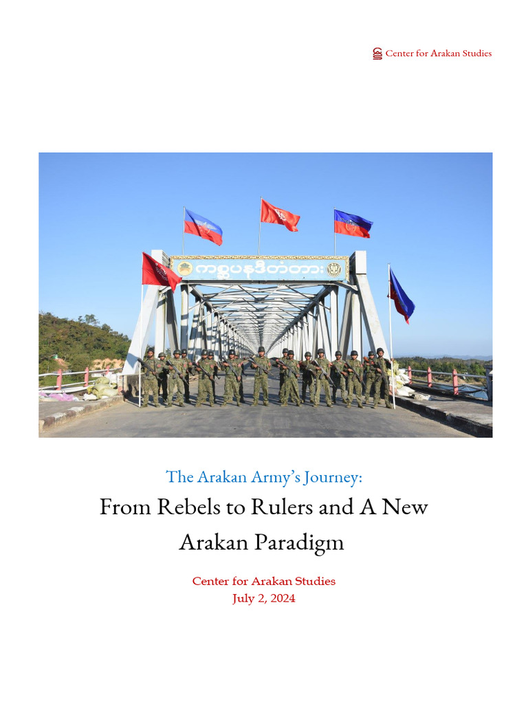 ULA AA Governance and Arakan State | PDF | Rohingya People | Myanmar