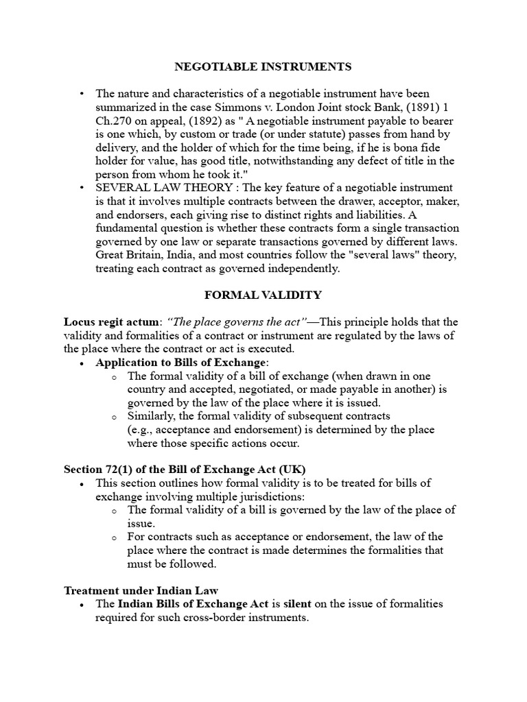 PIL Teaching practice | PDF | Negotiable Instrument | Intellectual Property