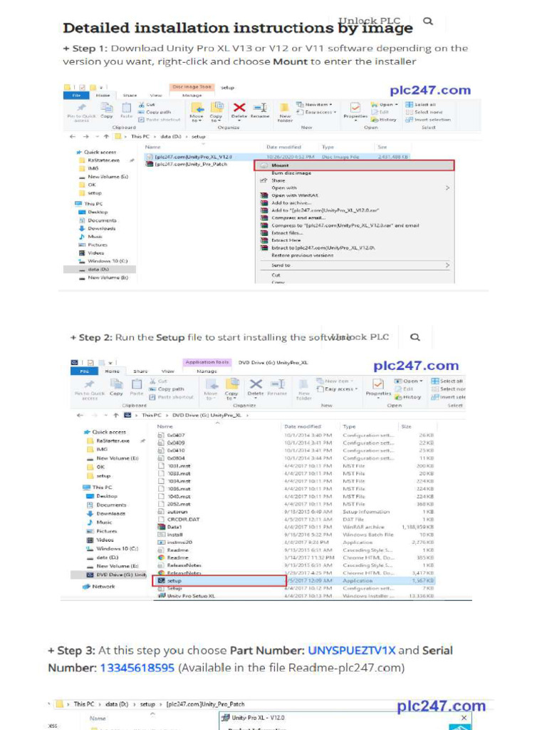 Unity Pro Etape | PDF
