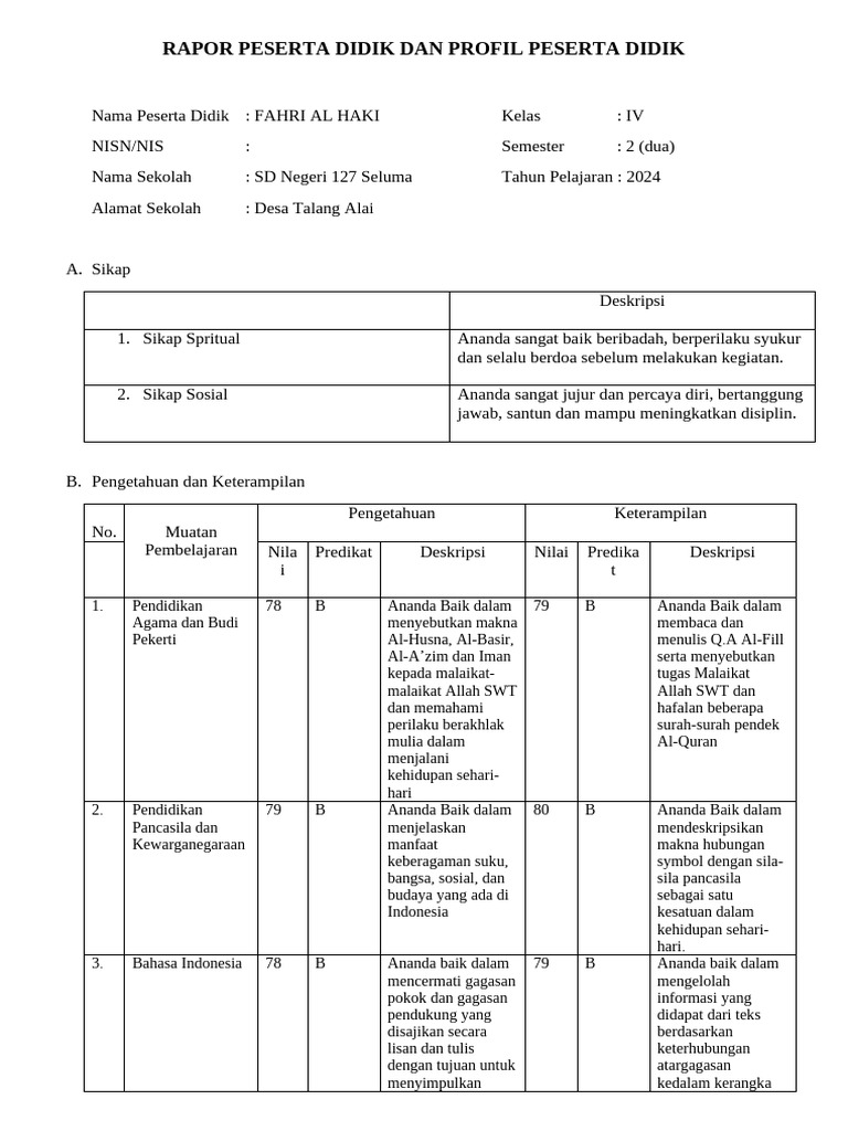 Fahri Al Haqi Fix | PDF