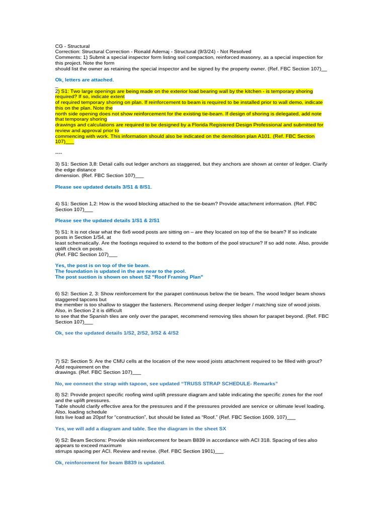 Ok, See The Updated Details 1/S2, 2/S2, 3/S2 & 4/S2 | PDF | Beam (Structure) | Architectural Design