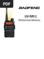 Baofeng UV-5R Series Operating Manual | PDF | Battery (Electricity) | Radio