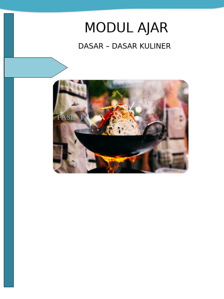 Modul Ajar Alat Memasak | PDF