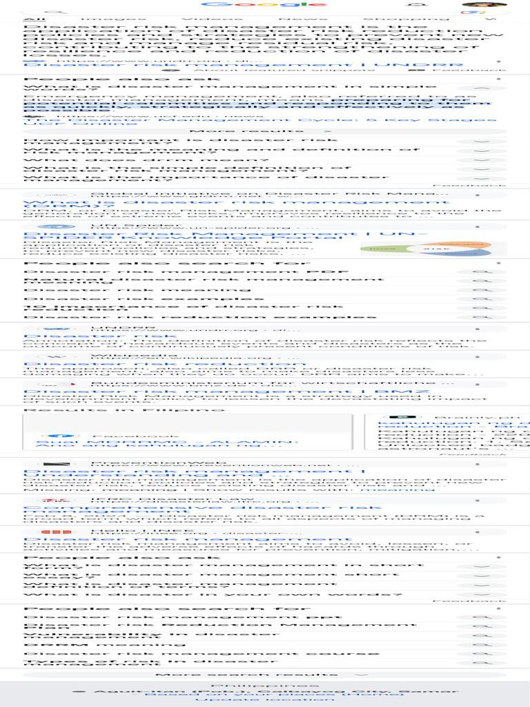 Disaster Risk Management Explained | PDF | Disaster Risk Reduction ...