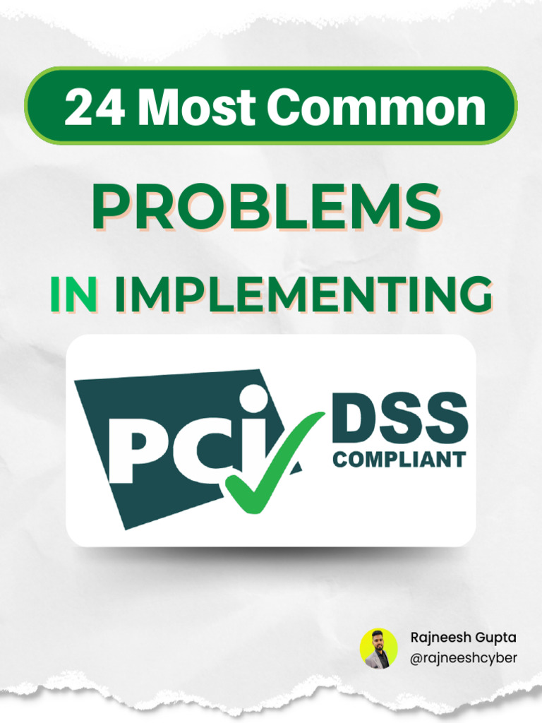 Common PCI DSS Implementation Issues | PDF | Security | Computer Security