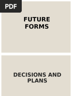 Future Forms - Expressing Future Time - Test-English | PDF | Linguistic ...