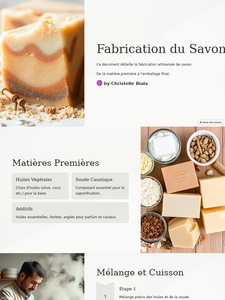 Fabrication Du Savon | PDF | Maison et jardin | Bien-être