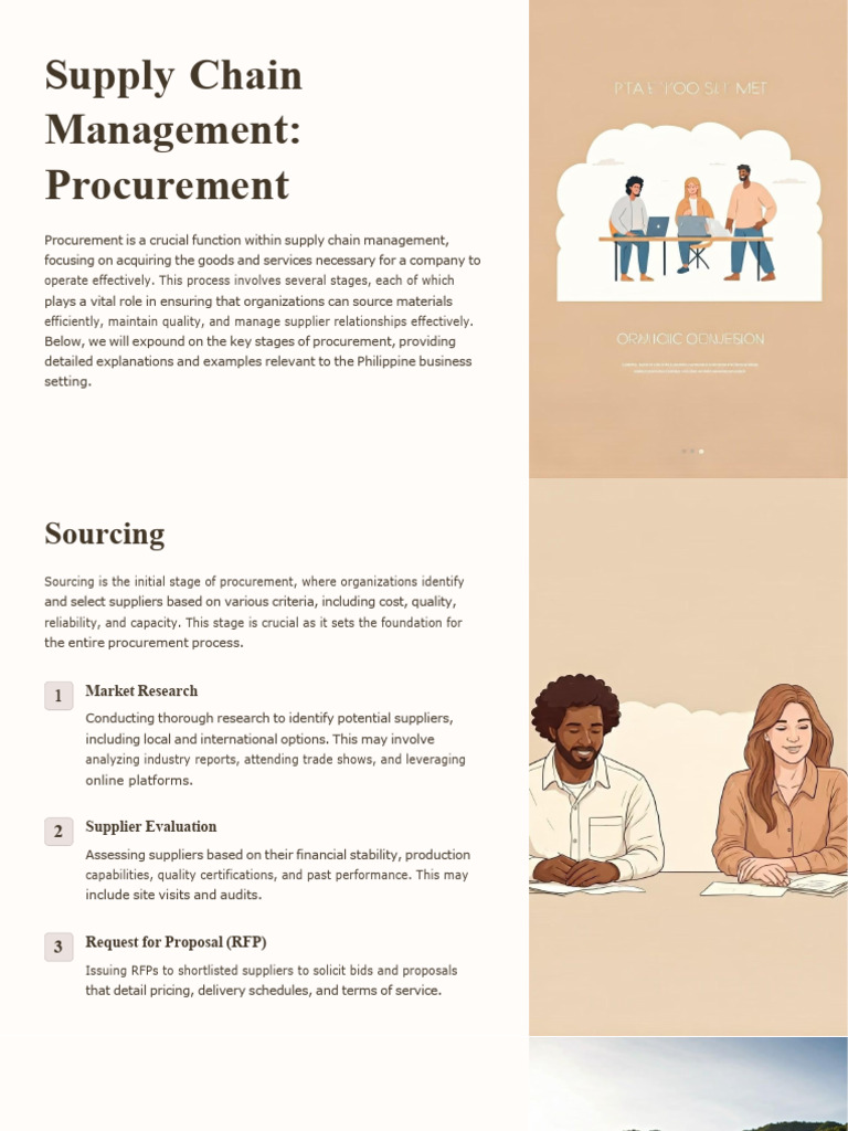 Proc | PDF | Supply Chain | Request For Proposal