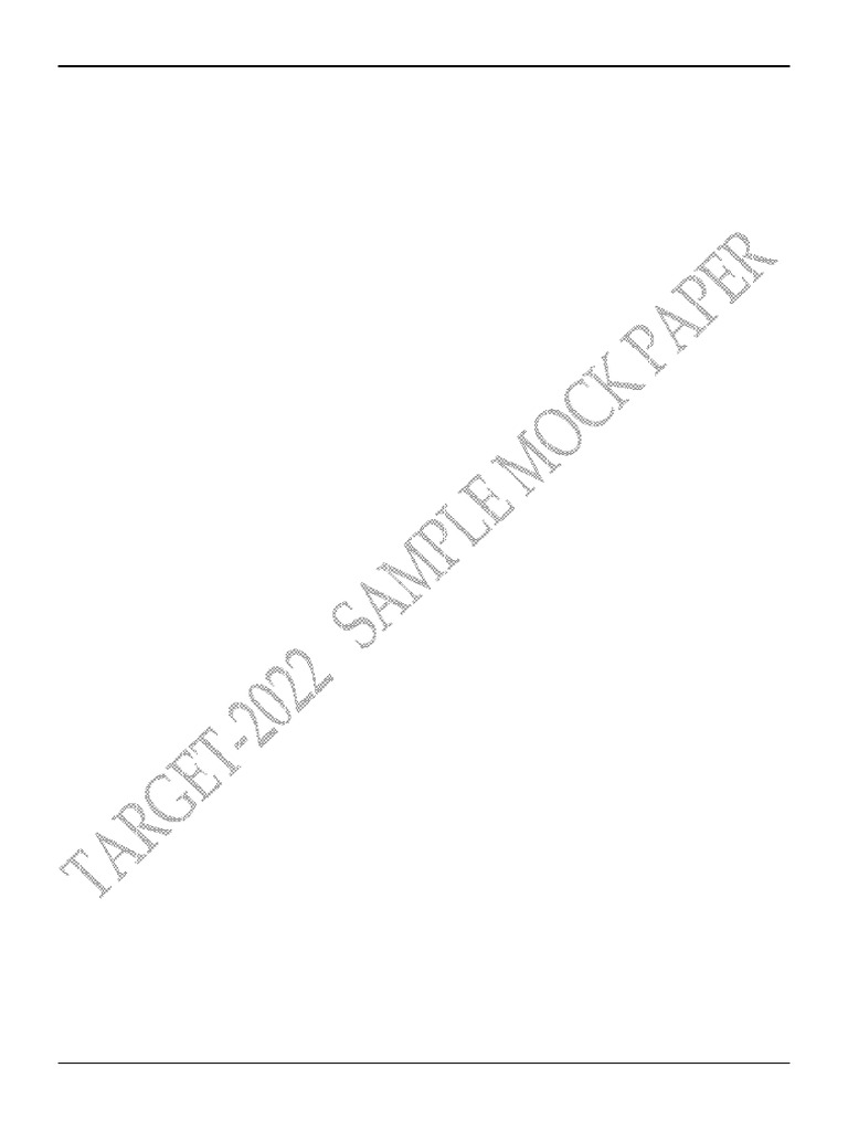Target Ioqm-2022 Sample Mock - 2 | PDF | Area | Numbers