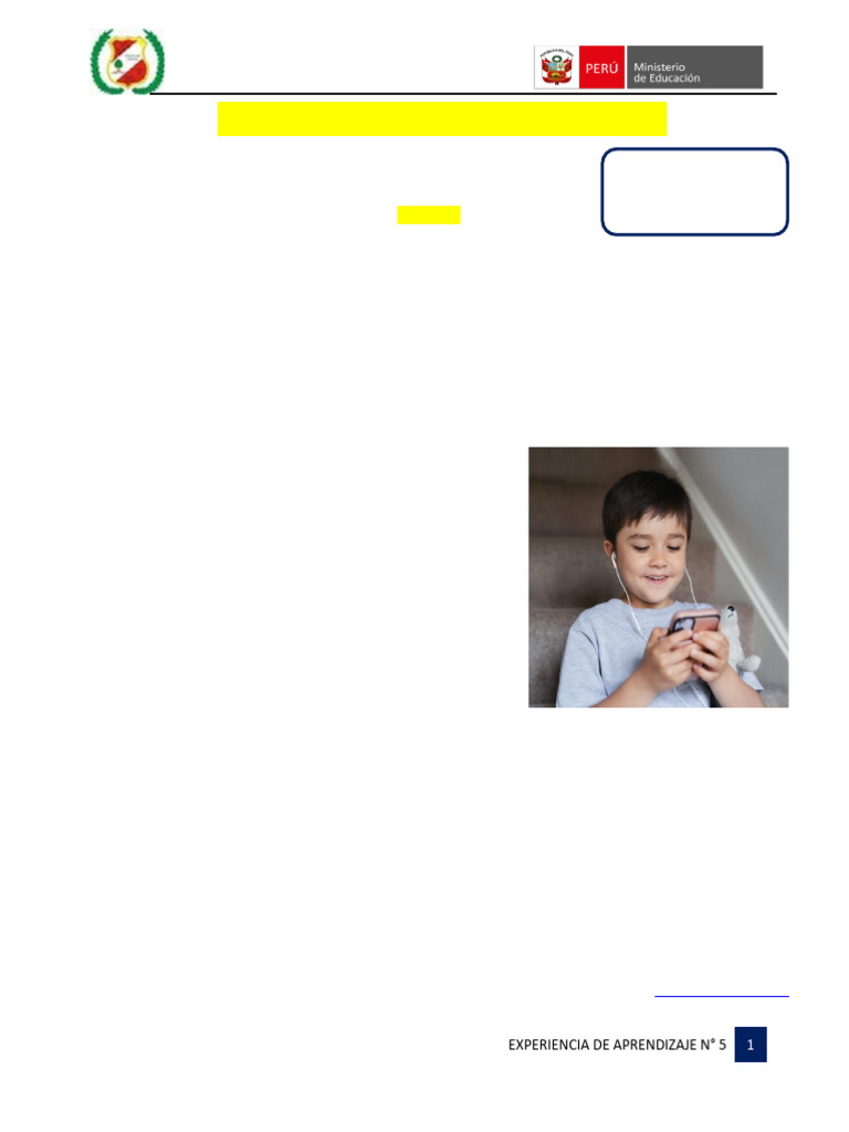 COMPRENSIÓN 2° - Semana 5 | PDF | Teléfonos móviles | Telefonía móvil
