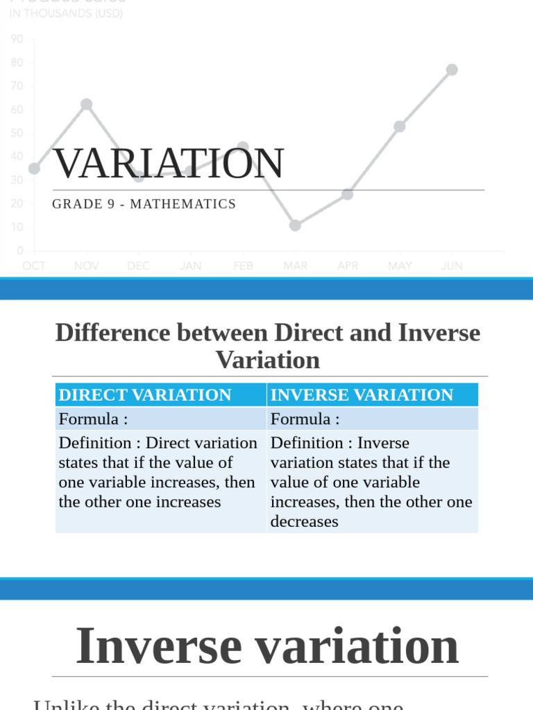 Inverse Variation | PDF | Language Arts & Discipline | Science & Mathematics
