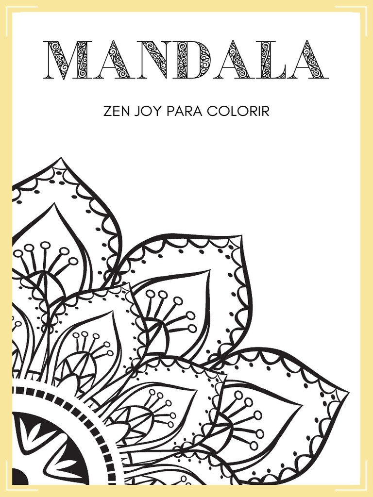 Mindfulness Mandala Children's Coloring Book | PDF