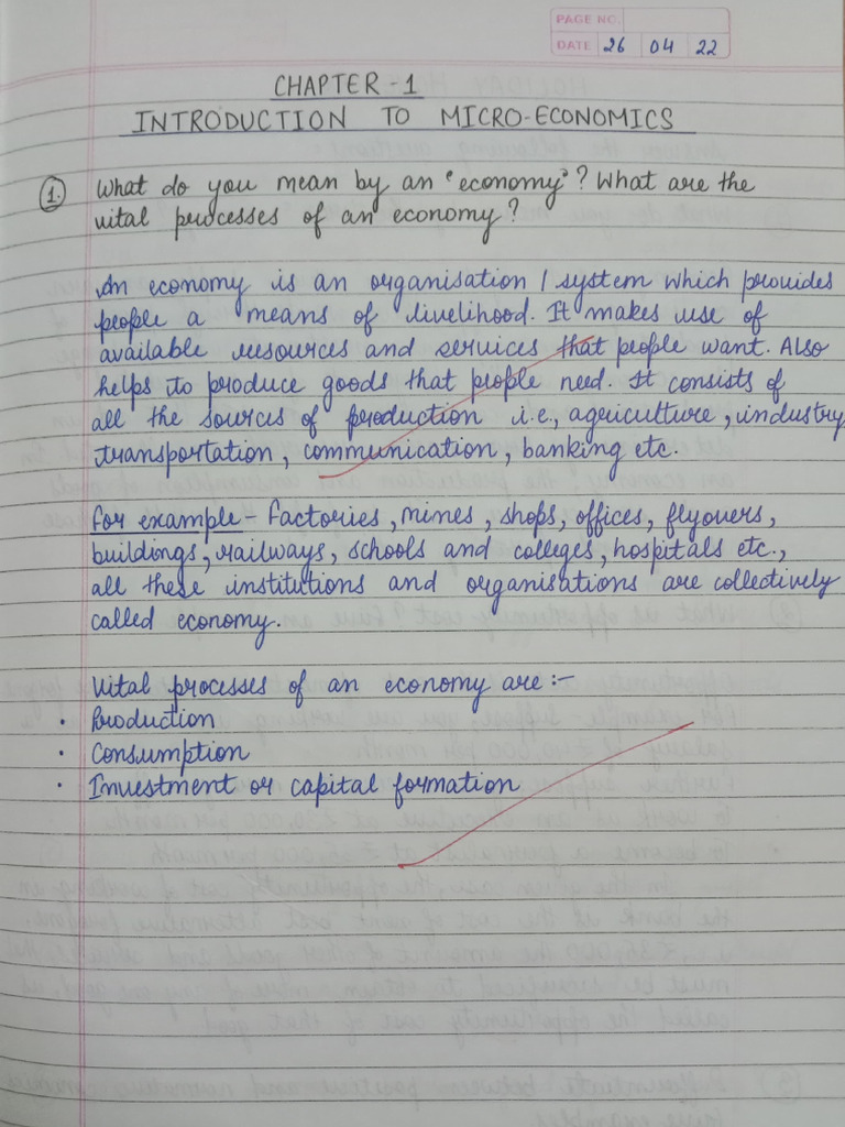 Economics ch 1[1] | PDF