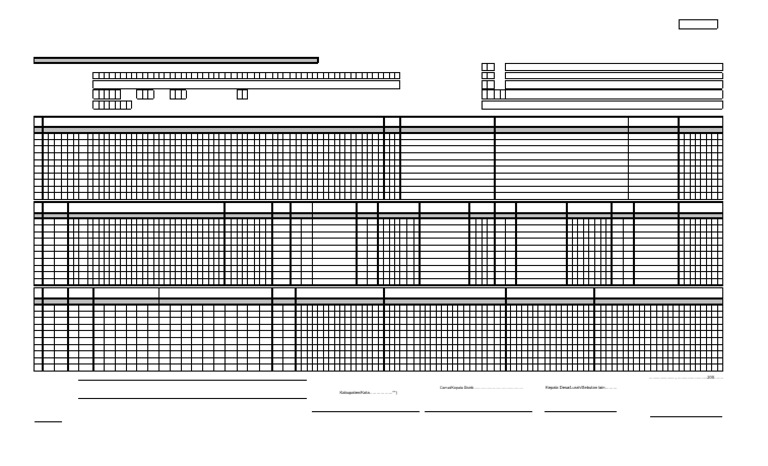 Template Formulir F101 | PDF