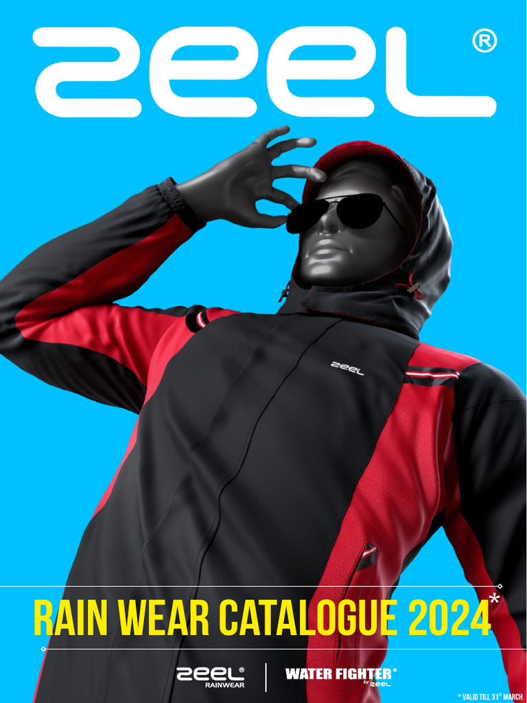 Zeel Rainwear Catalogue 2024 | PDF | Color | Yellow
