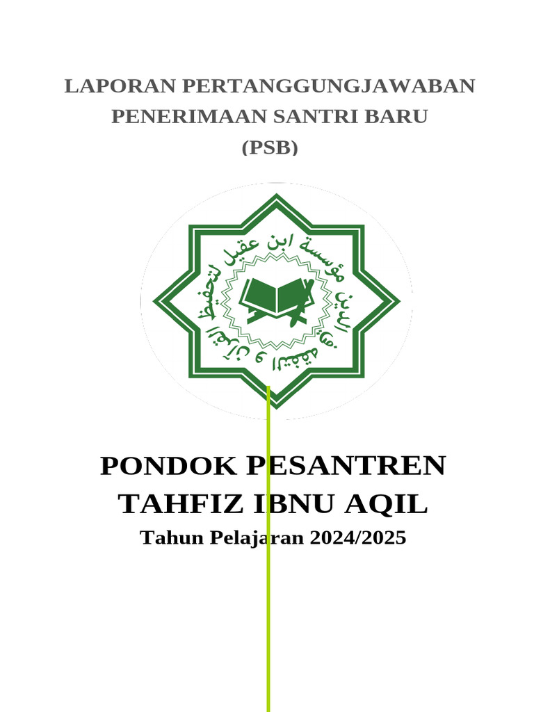 LPJ PSB 2024 - 2025 | PDF