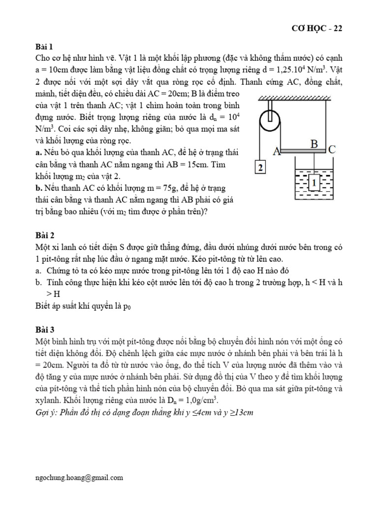 BTVN 2009 Co 22 | PDF