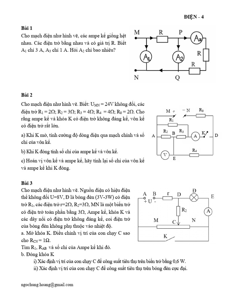 BTVN 2009 Dien 4 | PDF