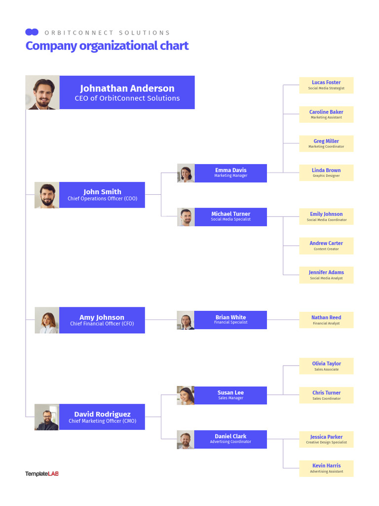 Company Organizational Chart | PDF | Social Science