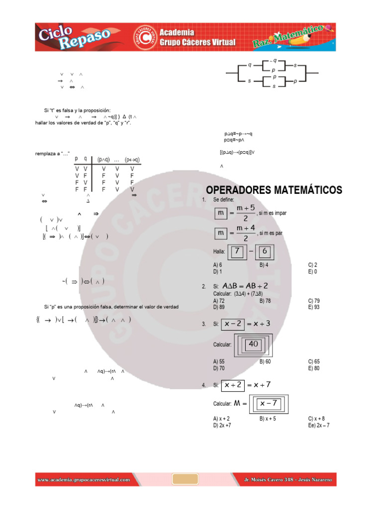 Semana 4 RM | PDF | Proposición | Semiótica